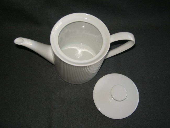 Servies Arzberg Cannelee wit theepot Servies