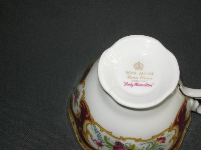 Servies Royal Albert Lady Hamilton kop & schotel groot met ...