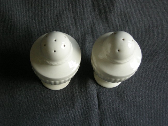 Servies Wedgwood Edme plain peper- en zoutset Servies