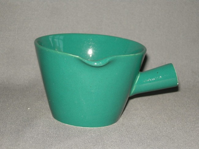 Servies Arabia Kilta groen sauskom Servies